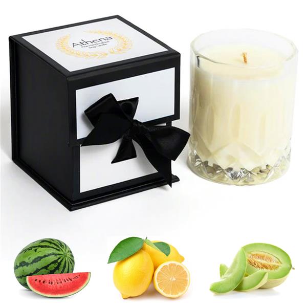 Athena Candle Gifts | Boxed Coastal Watermelon 45 Hour Soy Candle