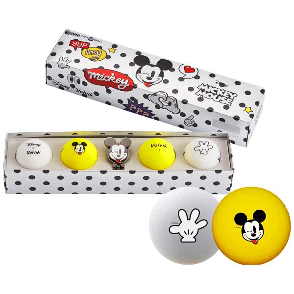 Disney | Volvik Licensed Mickey Mouse Golf Ball Gift Box Set