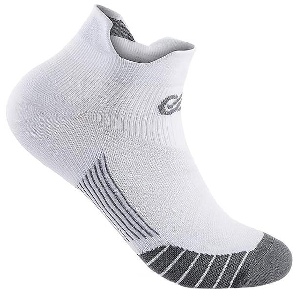 Lady Golf | Women's White with Grey Blister Resister Plus Ankle Length ...