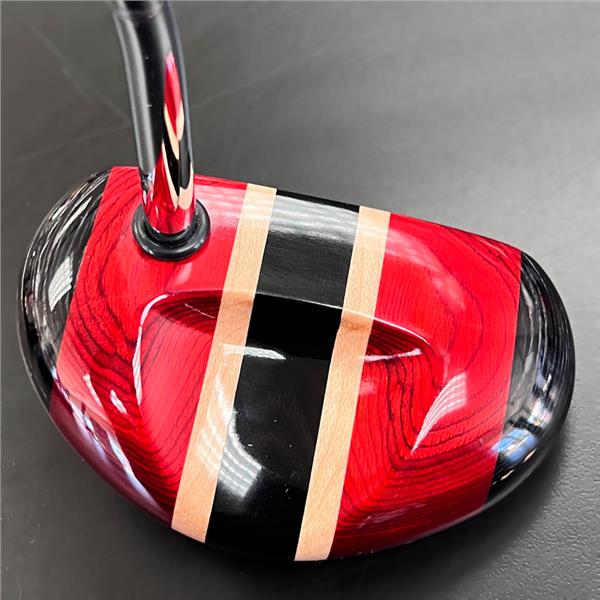 Lady Golf Putter | Rosso Modern Classic Mallet Style Wooden Putter